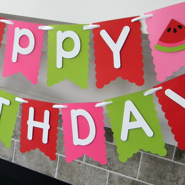 Watermelon Banner - Etsy
