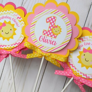 Sunshine Centerpieces, Sunshine Centerpiece Sticks, Sun Party Decor ...