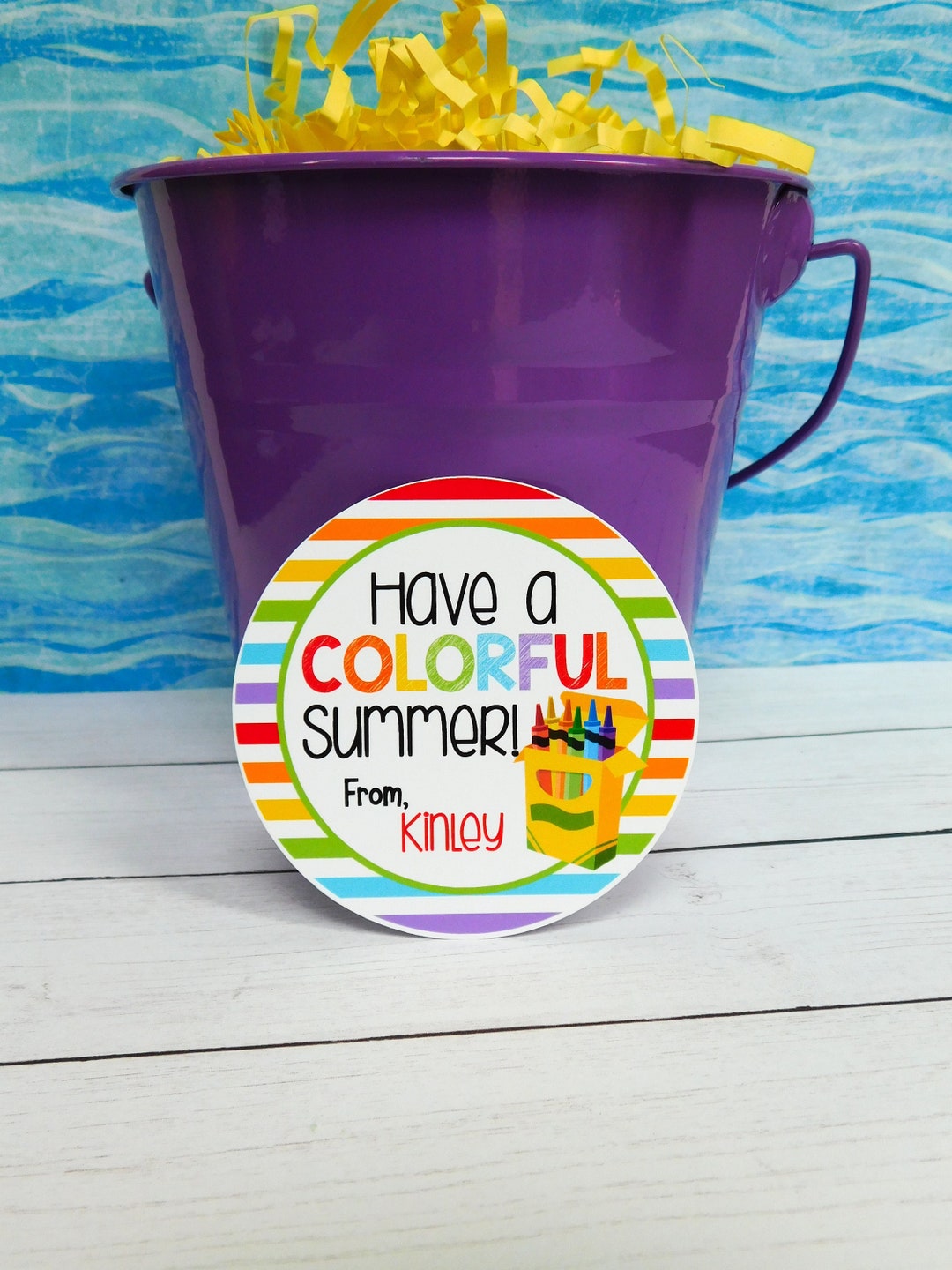 Summer Treat Tags for Kids, End of Year Tags, Last Day of School Tags ...