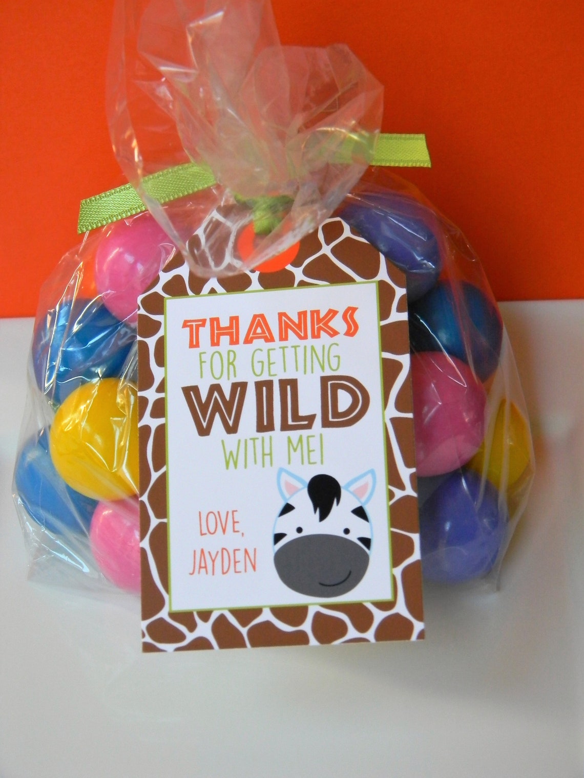 Safari Favor Tags Safari Thank You Tags Safari 1st Birthday - Etsy
