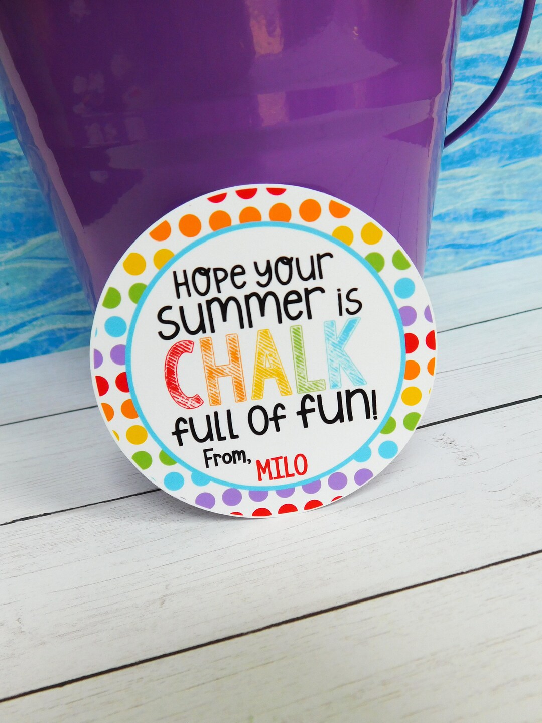 Summer Treat Tags for Kids, End of Year Tags, Last Day of School Tags ...