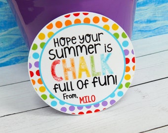 Summer Treat Tags for Kids, End of Year Tags, Last Day of School Tags ...