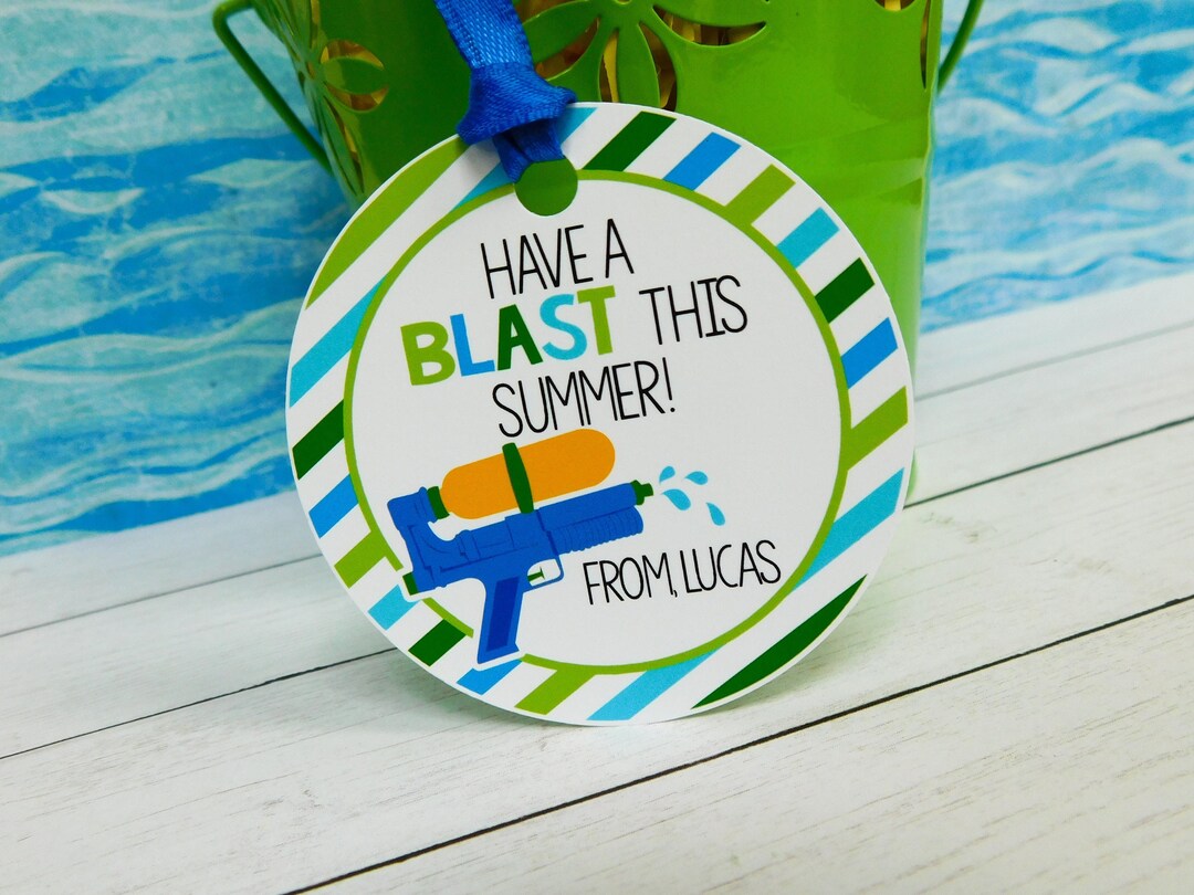 Summer Treat Tags for Kids, End of Year Tags, Last Day of School Tags ...