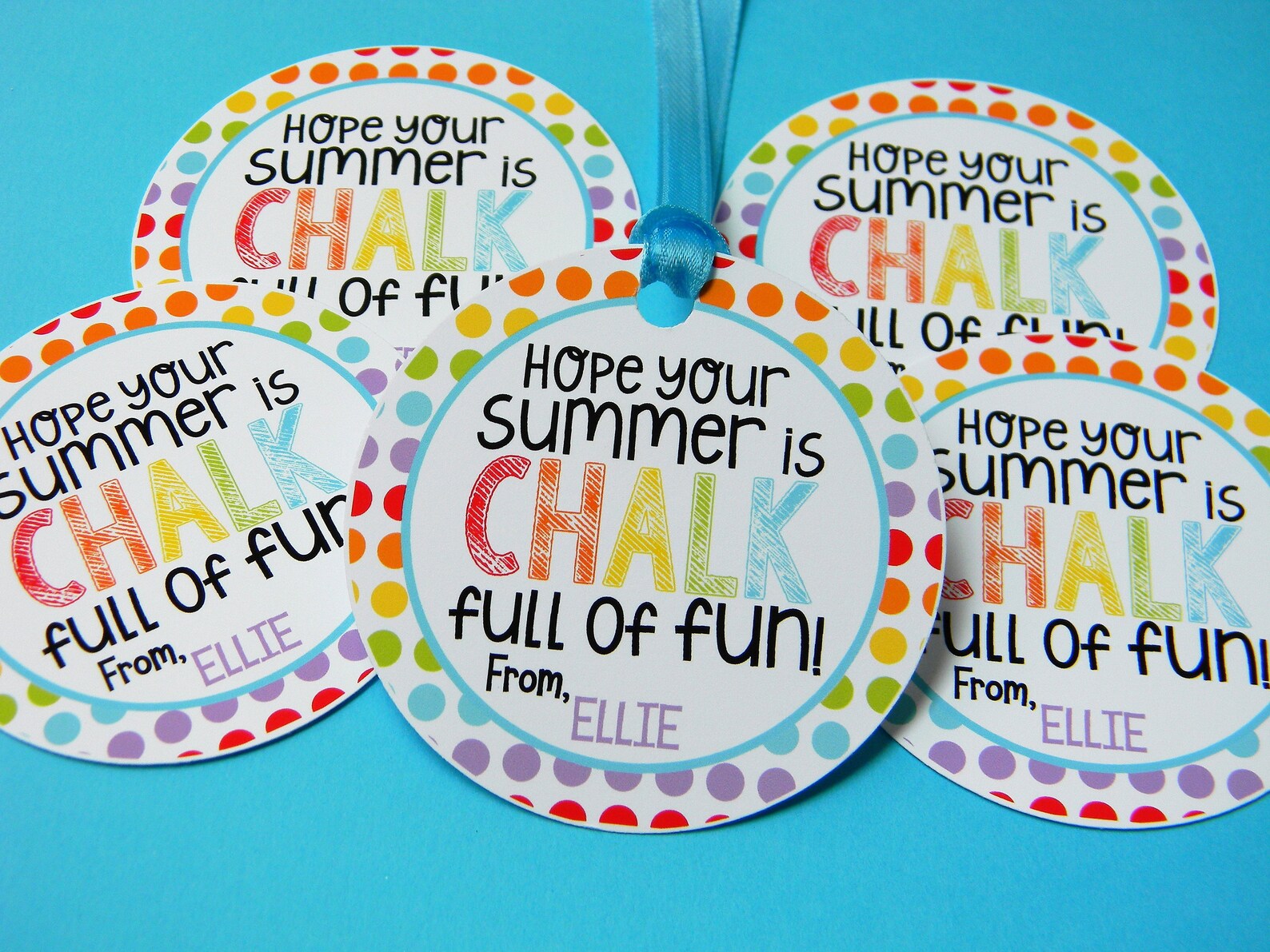 Summer Treat Tags for Kids End of Year Tags Last Day of | Etsy