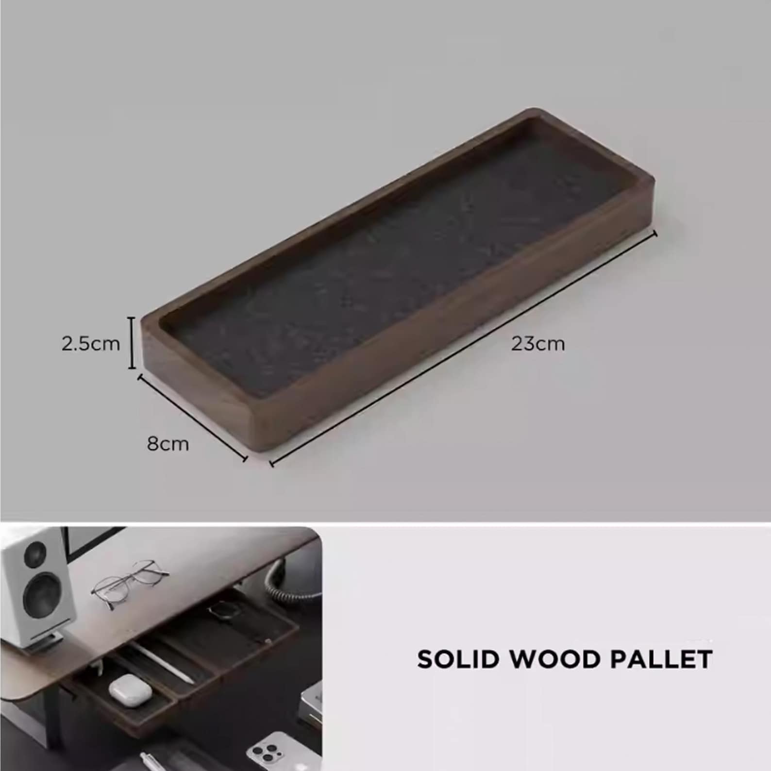 Modular Walnut Drawer Organizer System | Stackable Wooden Storage Boxes ...