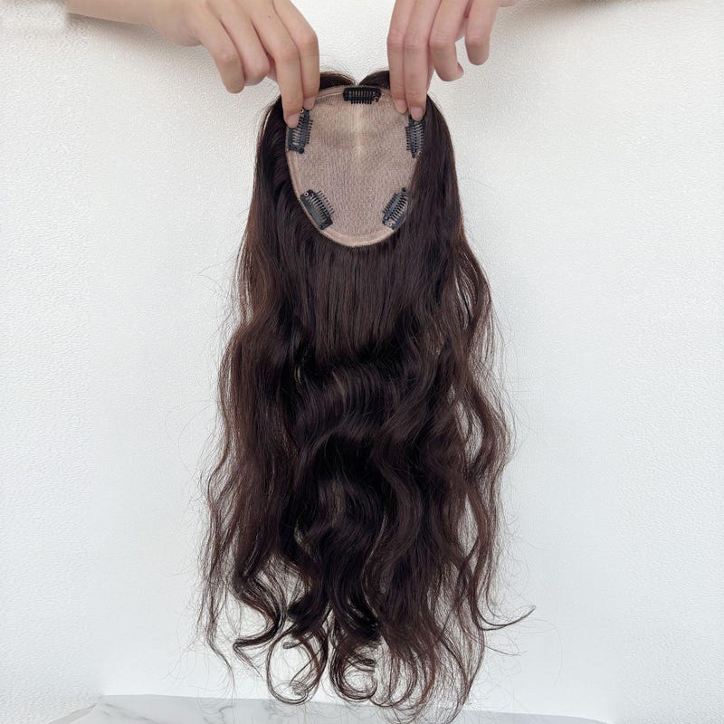 Wavy Hair Topper - Etsy UK