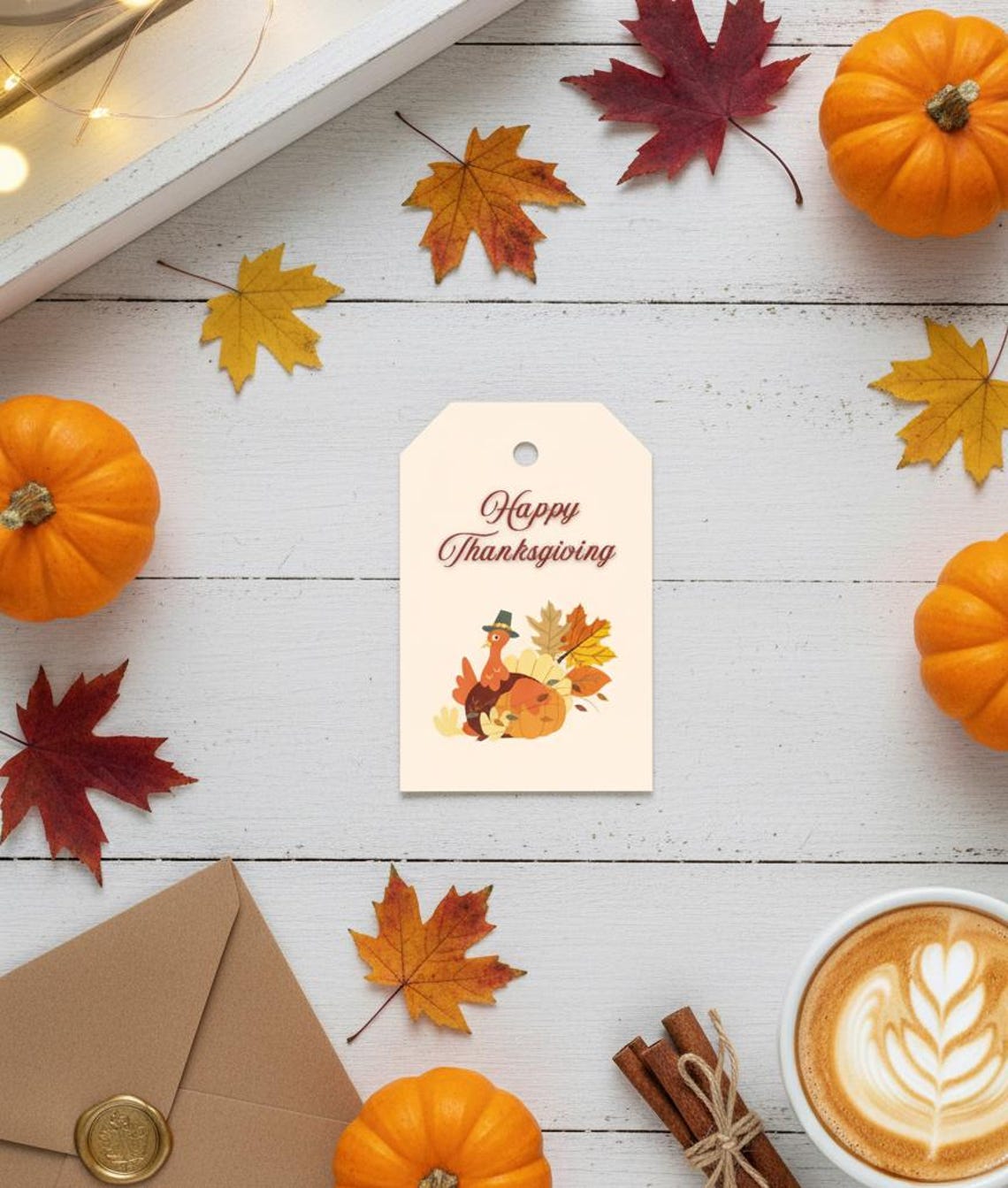 Thanksgiving Gift Tags – Printable Tags | Digital Download | A4 Sheet ...