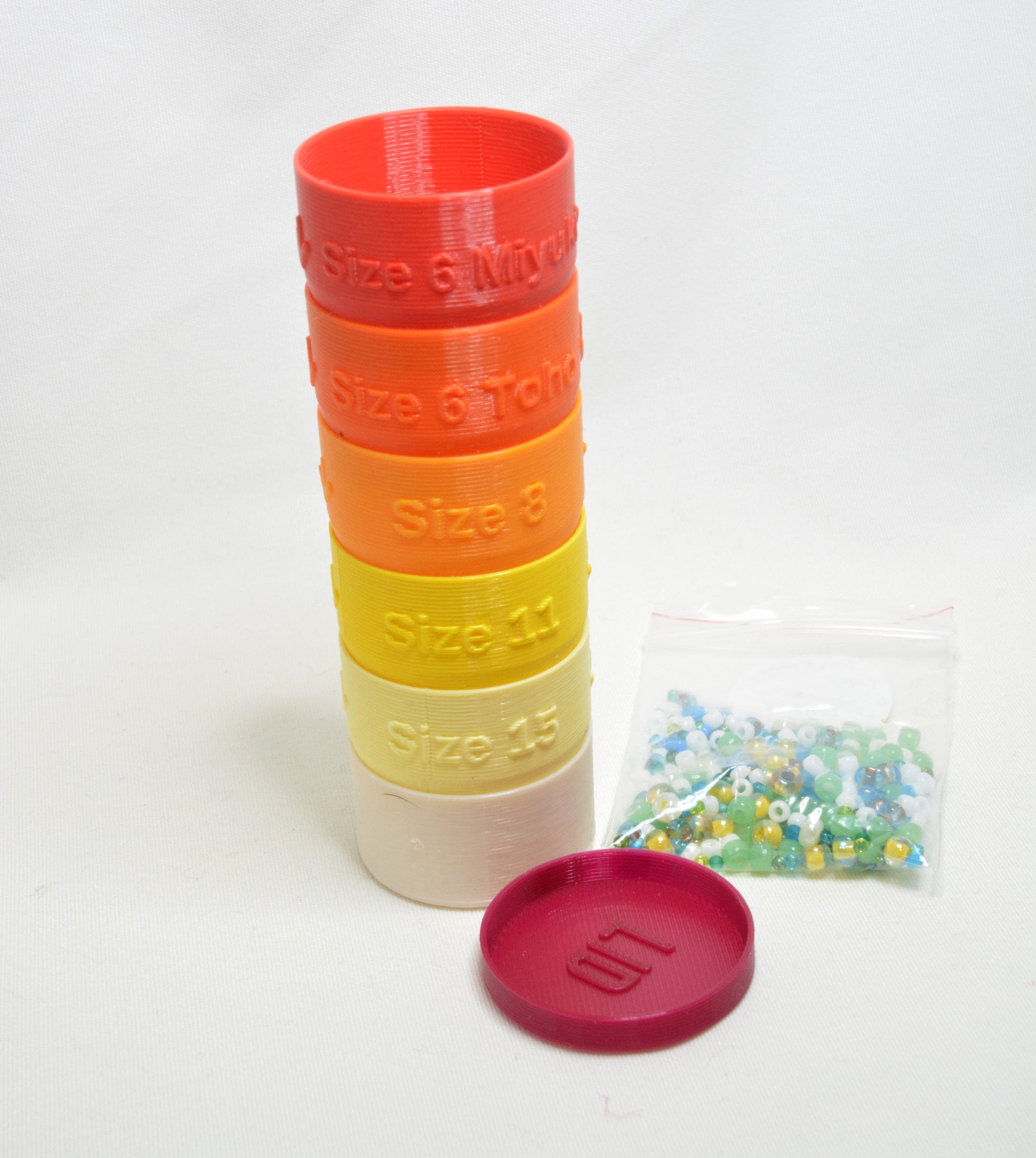 Miniature Seed Bead Sorter : 1.5 Inch Around for Smaller Sifting Loads ...