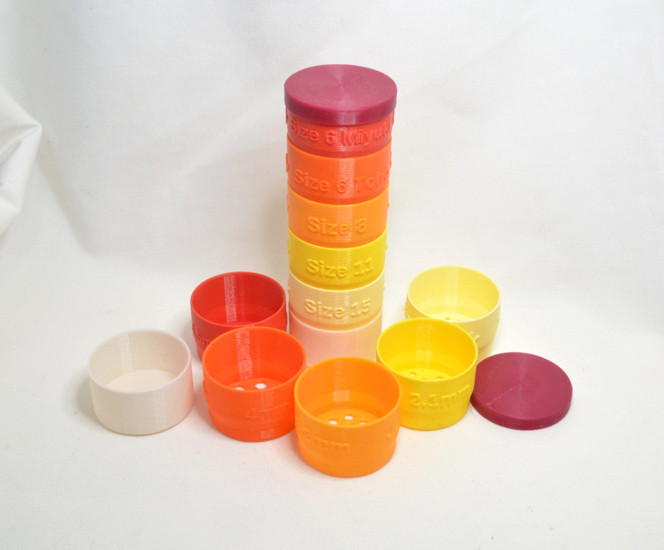 Miniature Seed Bead Sorter : 1.5 Inch Around for Smaller Sifting Loads ...