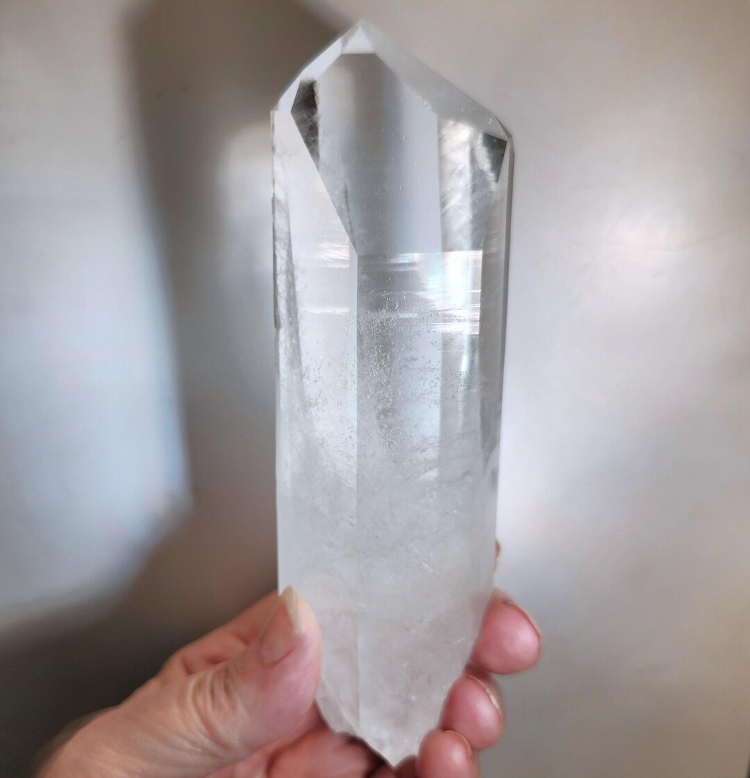Lg Mcearl CHANNELING Crystal Multiple Record Keepers Arkansas Quartz ...