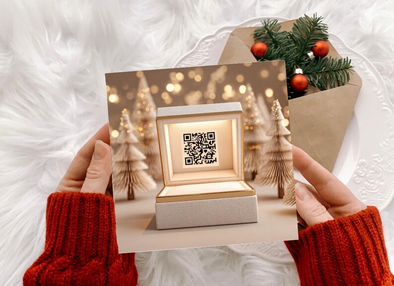 Digital Greeting Cards With QR Code Video Link - Personalized Video ...
