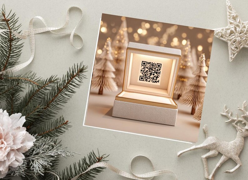 Digital Greeting Cards With QR Code Video Link - Personalized Video ...