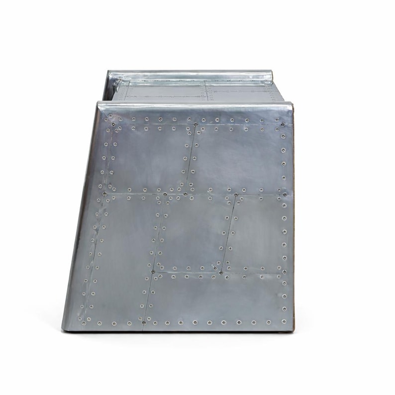 Aviator Side Table Antique Style Industrial Decorative Tomcat Aero ...
