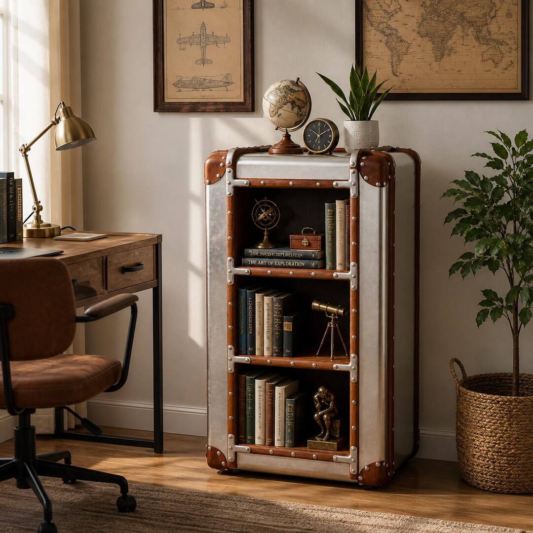 Aviator Side Table Living Room Book Case Decorative Furniture - Etsy