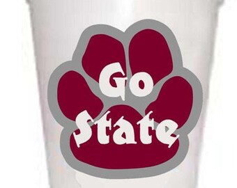 Msu Paw Print - Etsy