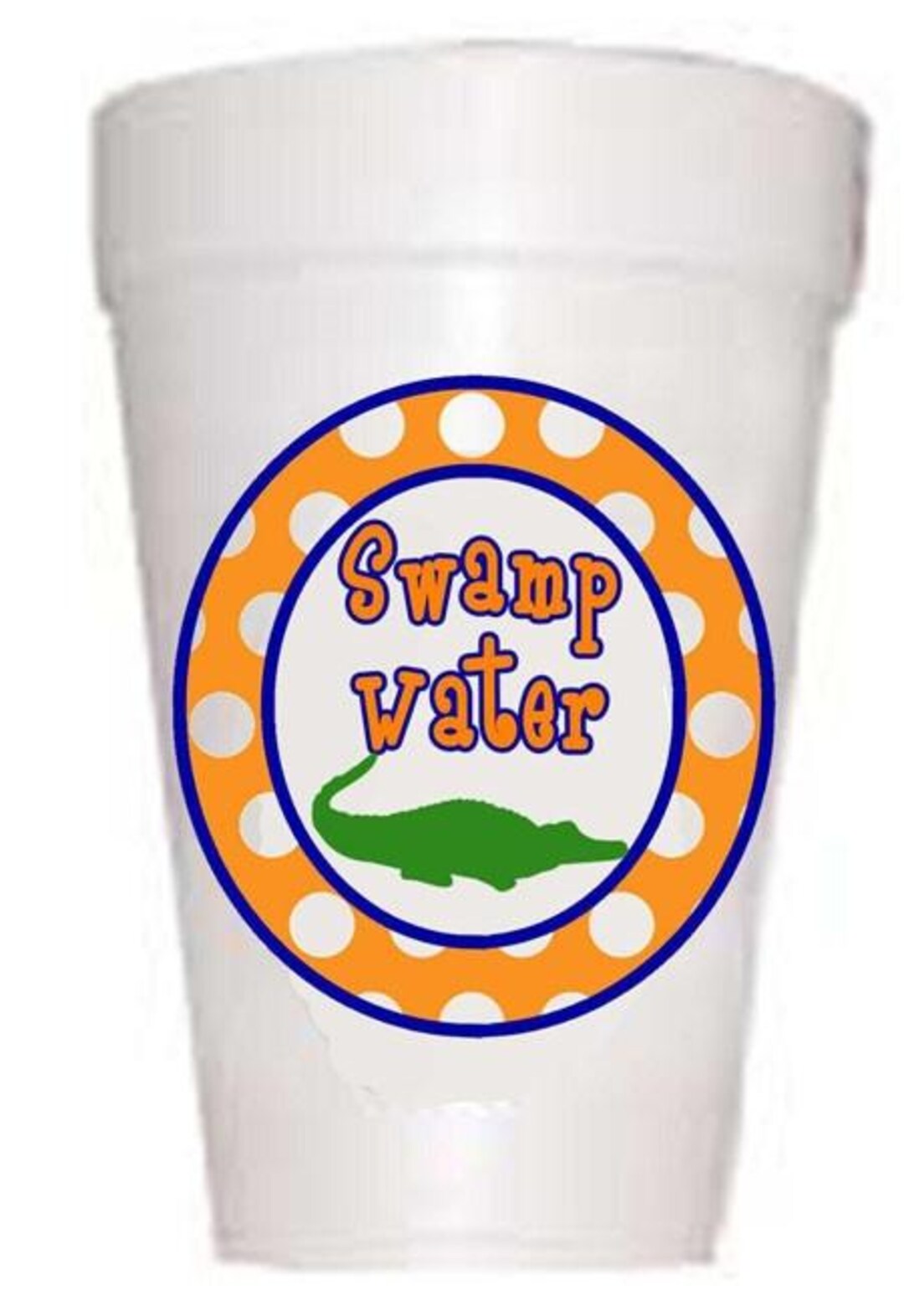 Florida Swamp Tailgating Cups: Alligator Party Cups - Etsy