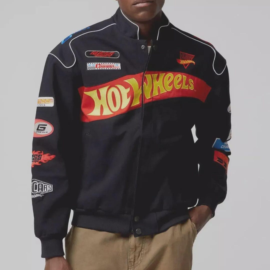 Kyle Petty Hot Wheels X GUESS NASCAR Jacket – Vintage Embroidered ...