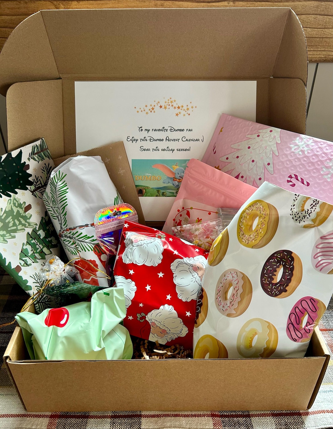 Dumbo Gift Box Dumbo Advent Calendar Dumbo Box Dumbo Christmas Gift ...