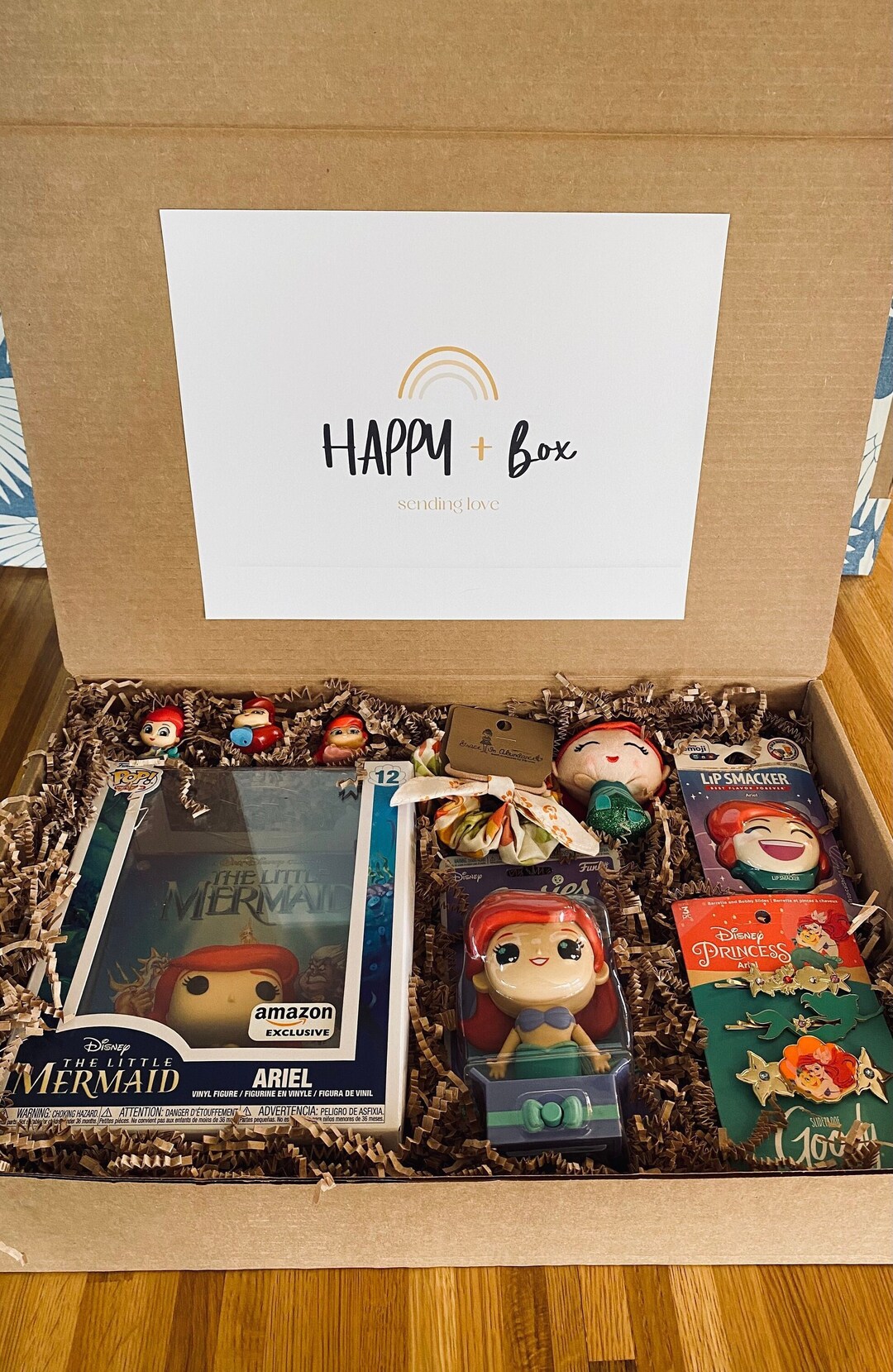 Ariel Gift, Little Mermaid Gift, Girls Princess Gift, Girl Birthday ...