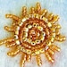 Bead Embroidery Kit Sun Sampler Design - Etsy