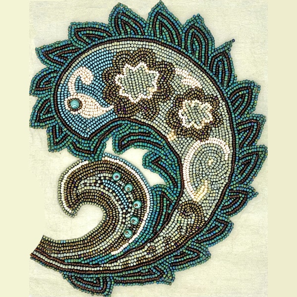 Paisley Embroidery - Etsy