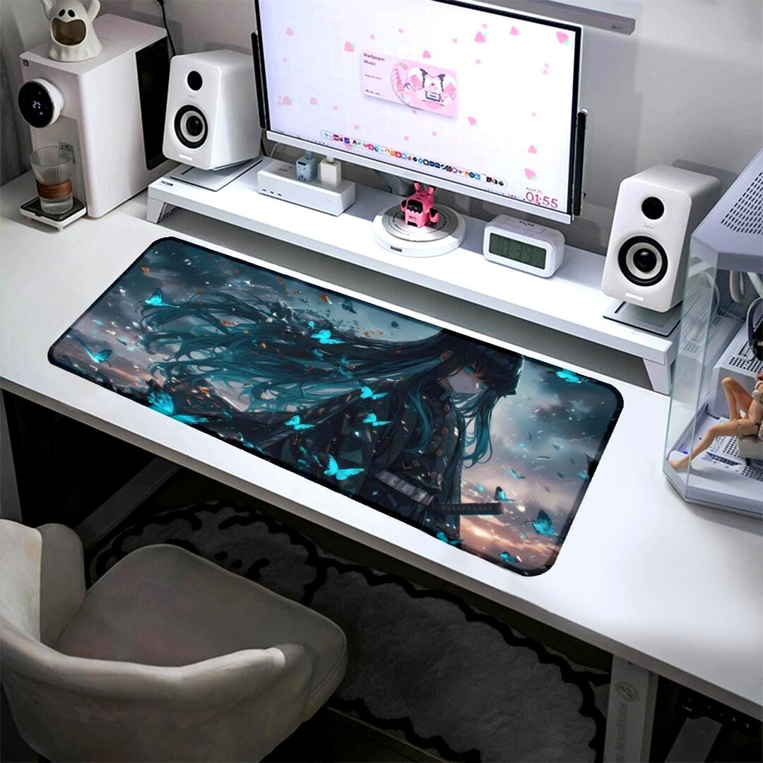 Muichiro Tokito Mousepad – Demon Slayer Desk Mat | Anime Gaming Mouse ...