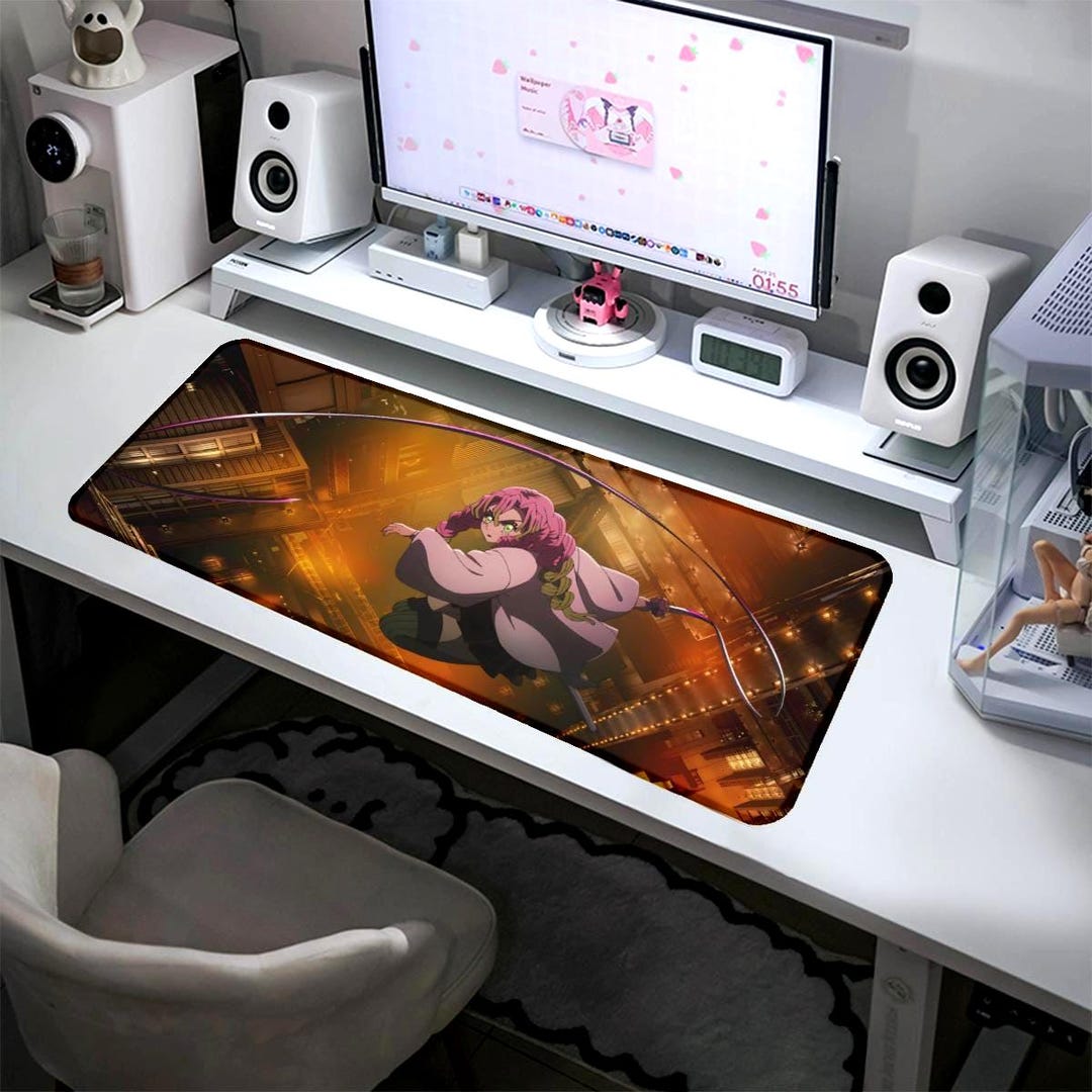 Infinity Castle Mitsuri Kanroji Mousepad – Demon Slayer Desk Mat ...