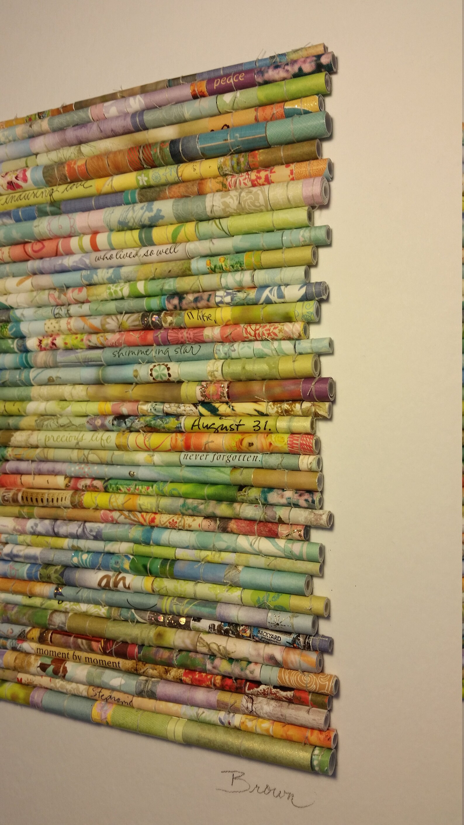 Keepsake Art, Personalized Art, Custom Art, Art From Your Cards ...