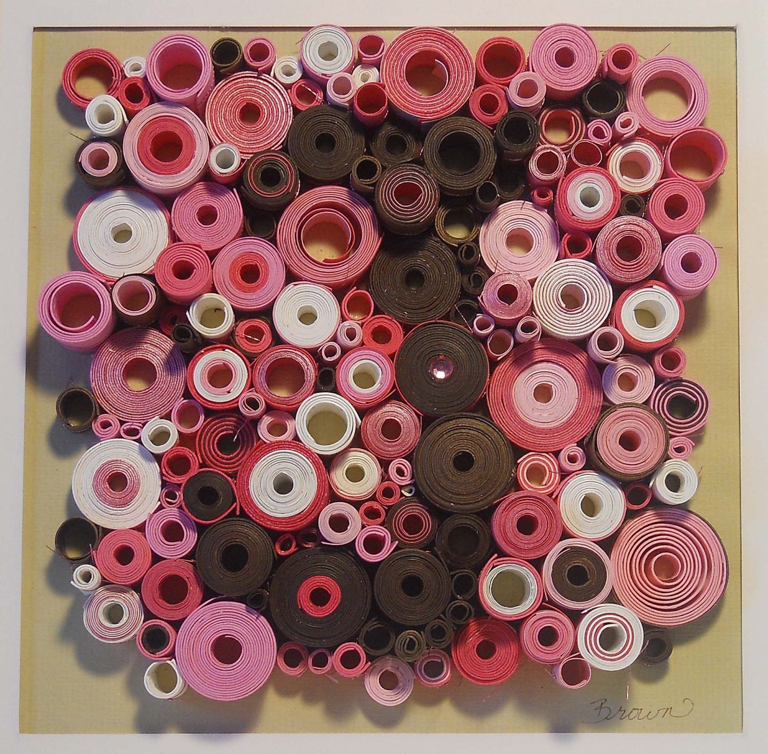 Custom Monogram, Custom Initial, Paper Art, Kids Room, Nursery Art ...