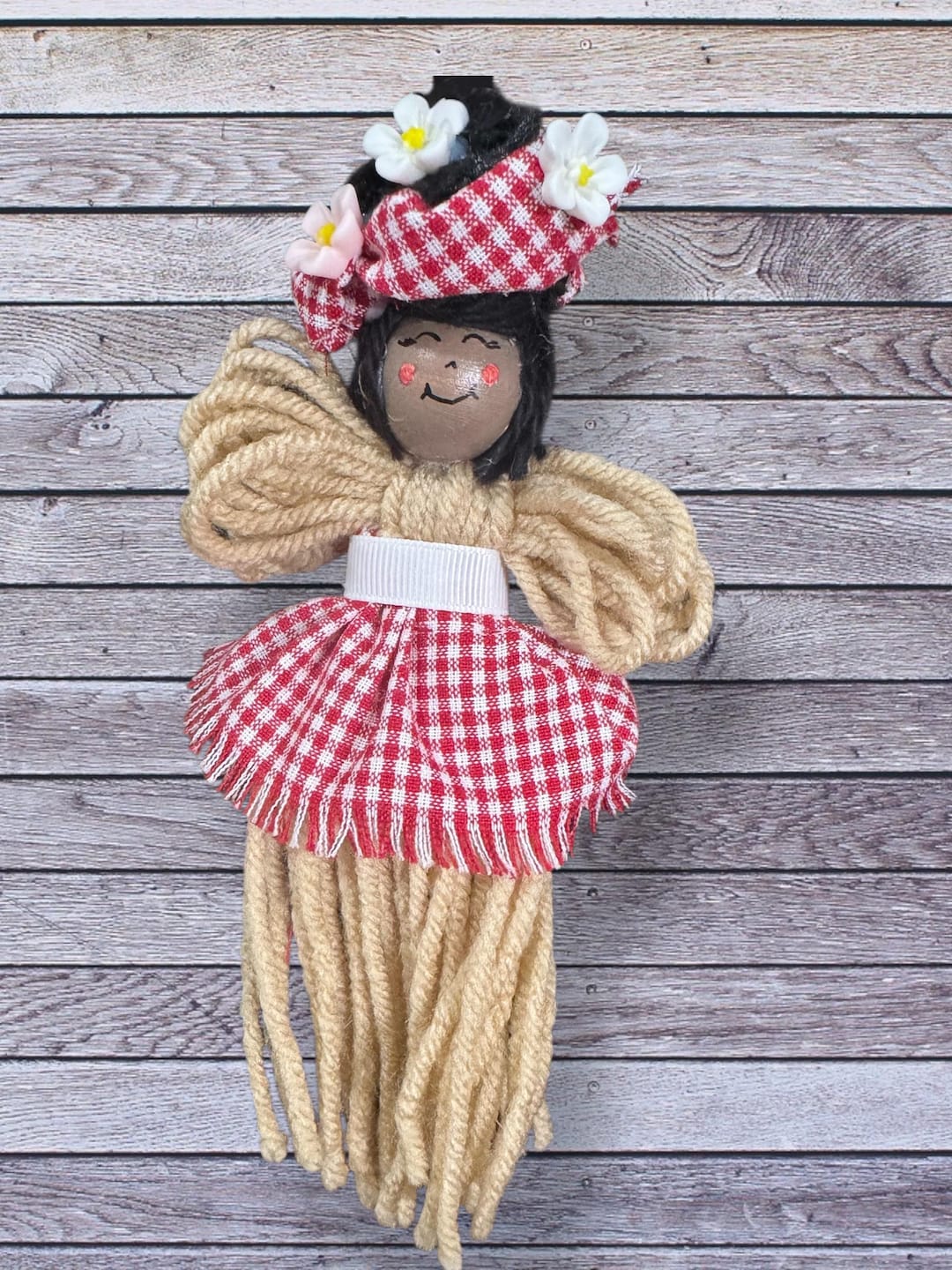 Handmade Puertorican Bomba - Bombera Dolls May Be Used as Christmas ...