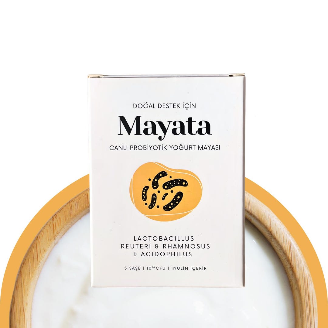 Mayata: Probiotic Yogurt Starter - Pack of 5 Sachets - Etsy