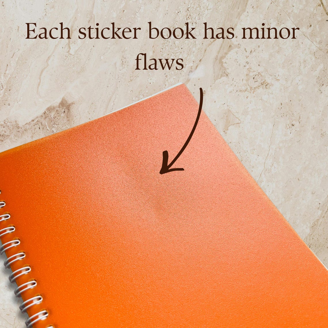 Flawed Reusable Sticker Album Sticker Collection Book 8.3" X 5.8 ...