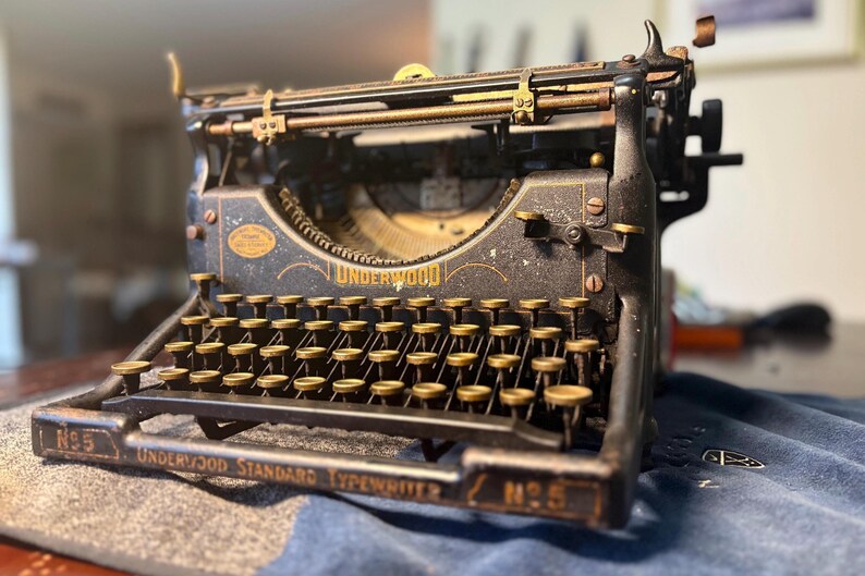 1927 Underwood Standard Typewriter No. 5 – Baltimore Typewriter ...