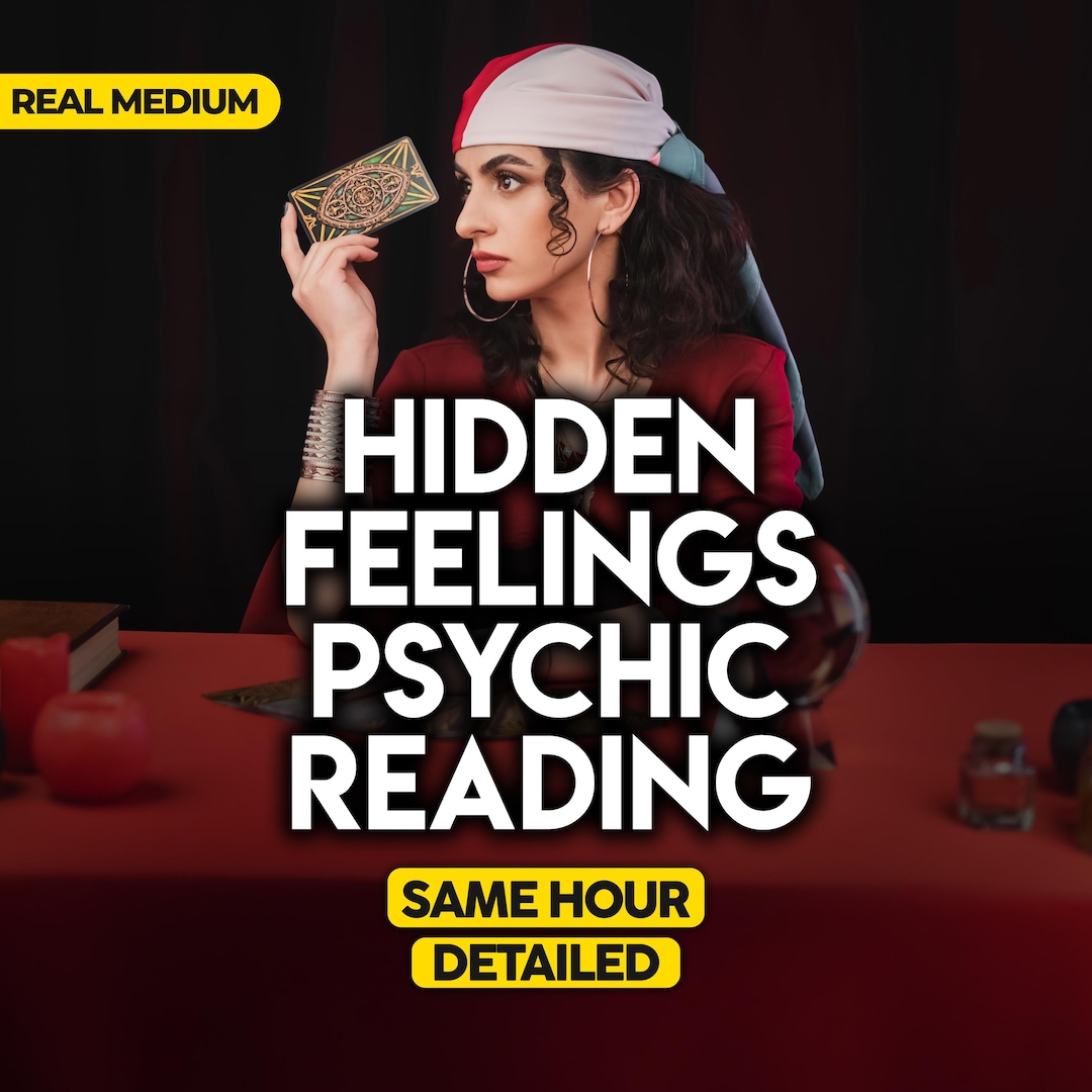 Hidden Feelings Psychic Reading, Reveal Their Secret Emotions, True ...