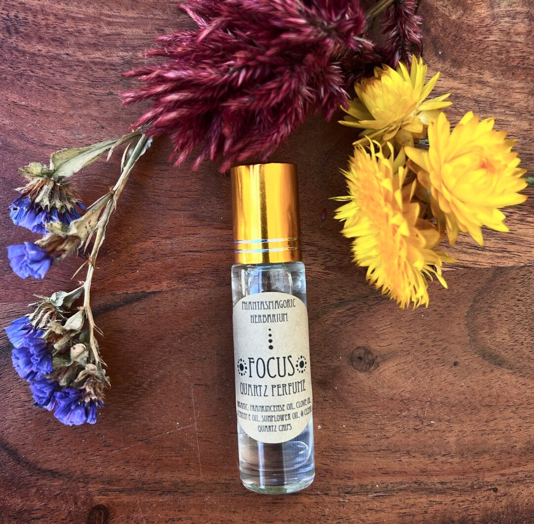 Focus - Quartz Rollerball Perfume - Etsy