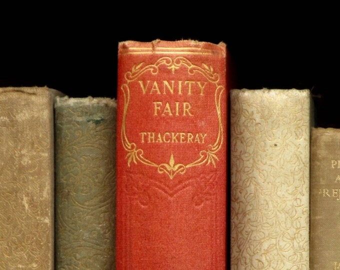 Vintage Vanity Fair Book by William Makepeace Thackeray - Etsy