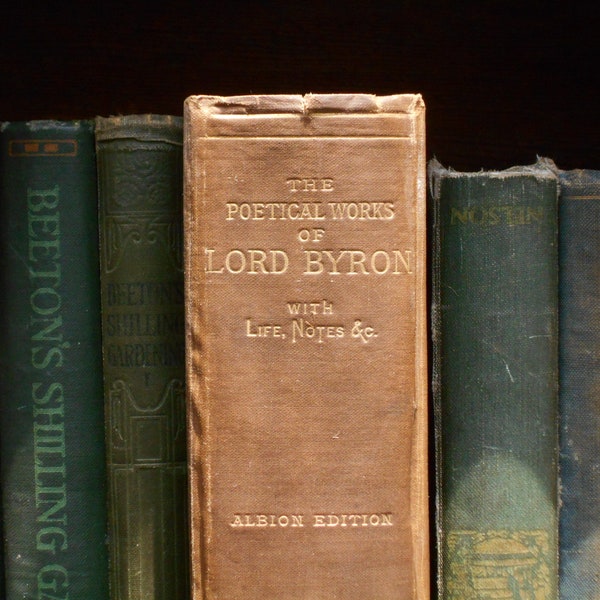 Lord Byron Poetry - Etsy