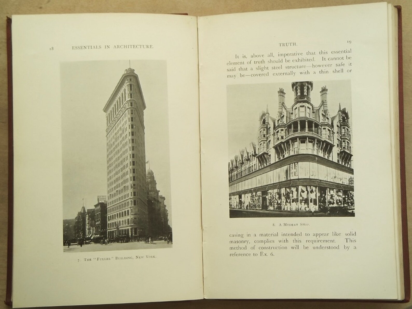 Antique Architecture Book 1900s Essentials in Architecture by - Etsy