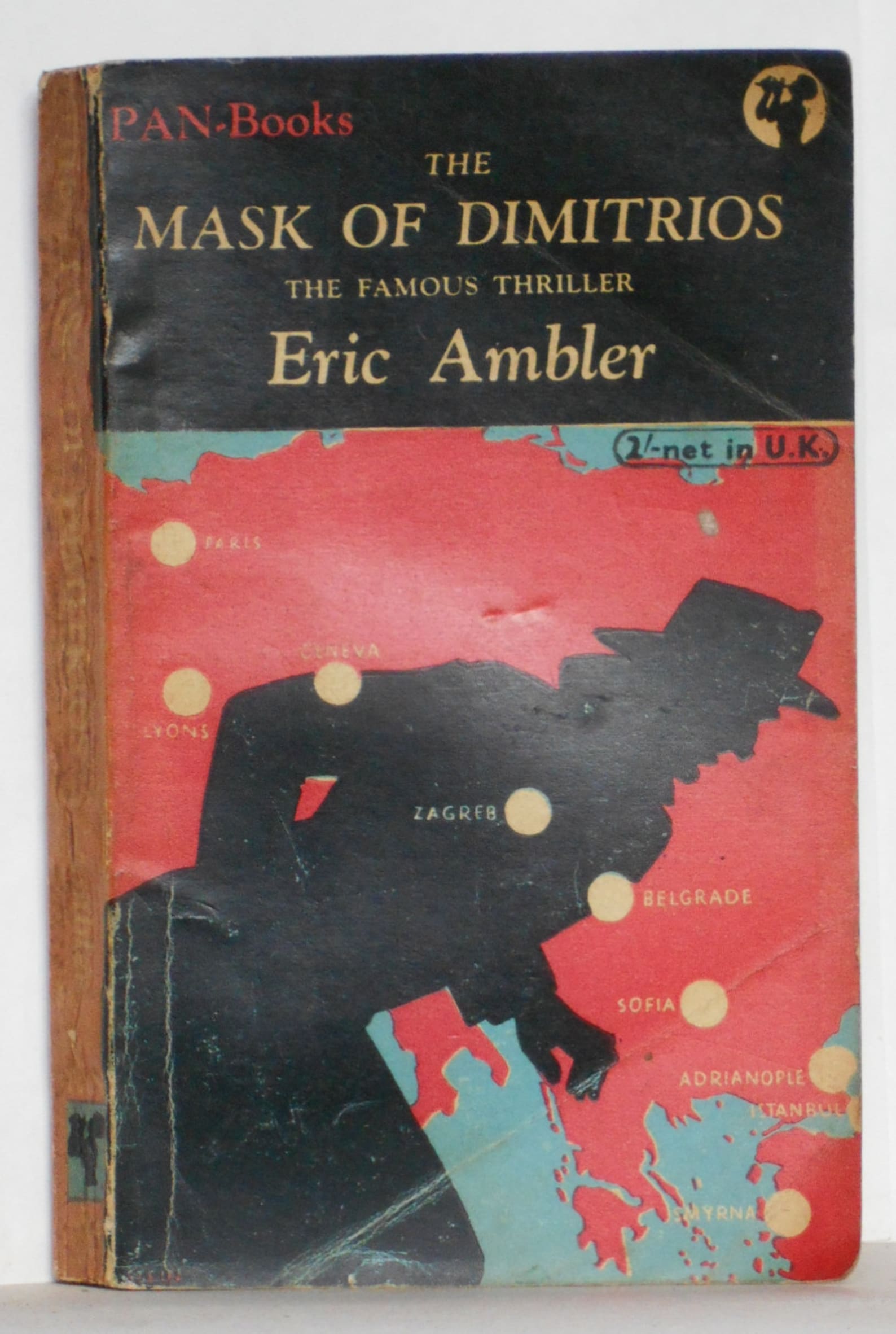 Eric Ambler the Mask of Dimitrios Vintage Paperback 1940s - Etsy