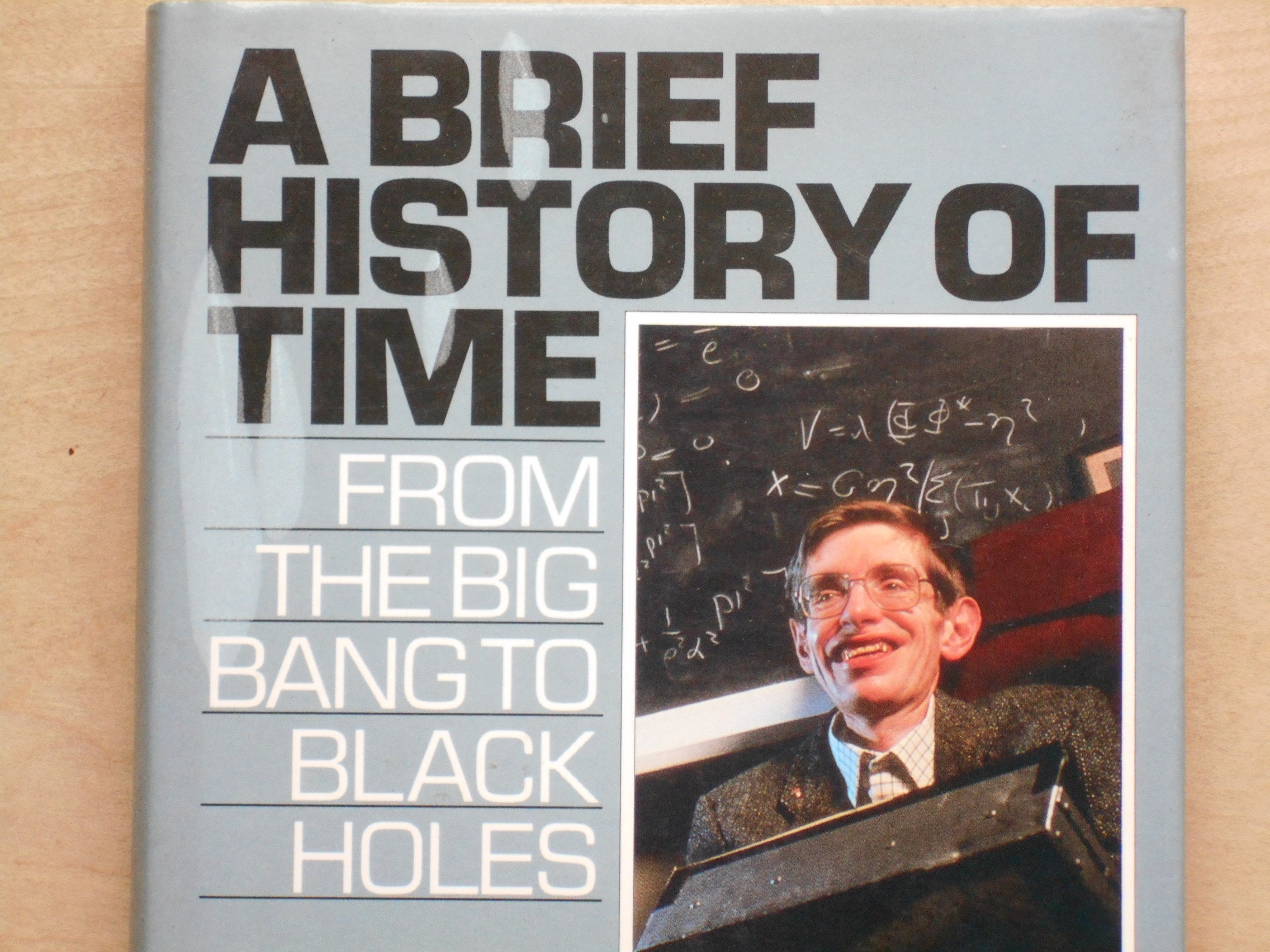 A Brief History Of Time Book Cover