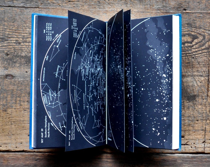 Astronomy Book Guide to the Stars and Planets Vintage 1960s - Etsy