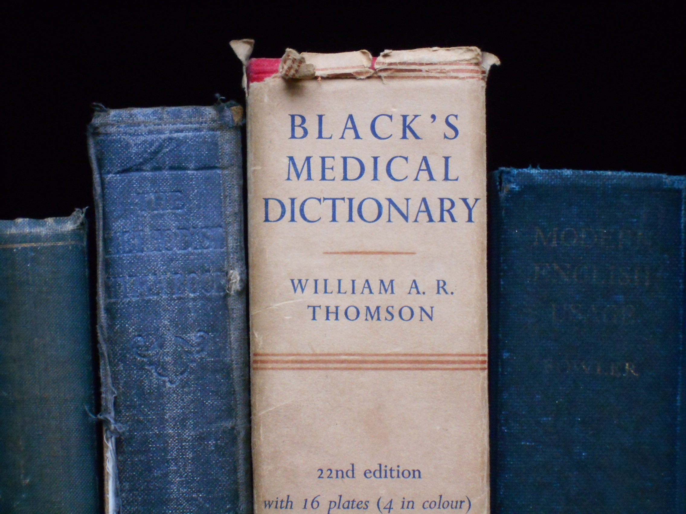 Medical Dictionary vintage 1950s Black's by William A. R. | Etsy