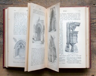 Antique Gothic Book - Etsy