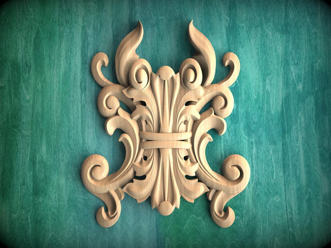 Custom Decorative Overlay for the Central Part of the Decor, 1pc, 11x9 ...