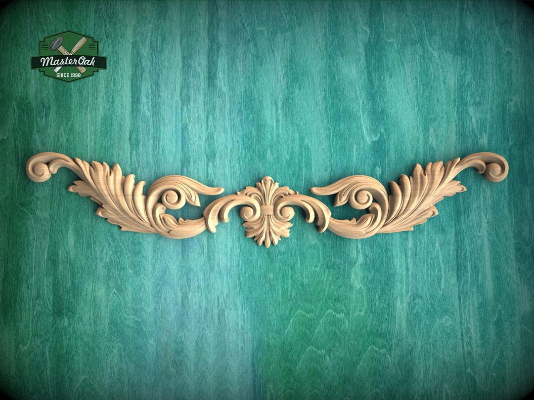 Versatile Beauty: Elegant Horizontal Carved Onlay for Any Space ...