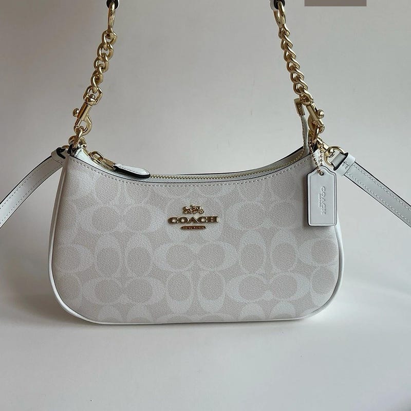 Vintage Luxury White Handbag - Etsy