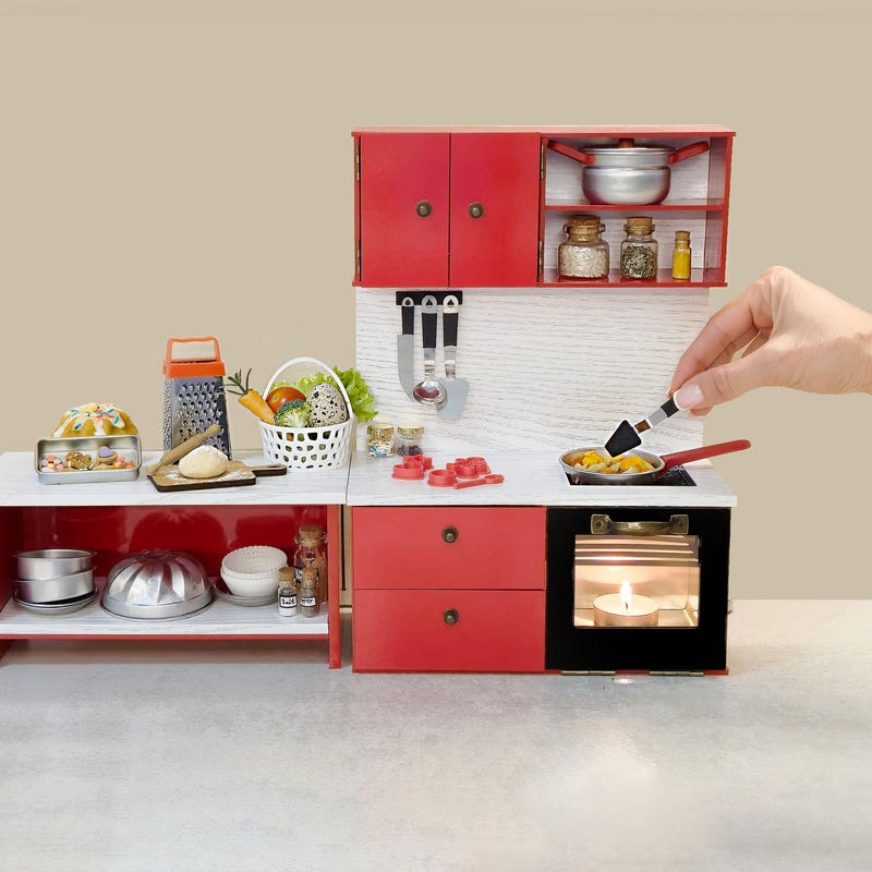 Real Working Mini Kitchen - Etsy