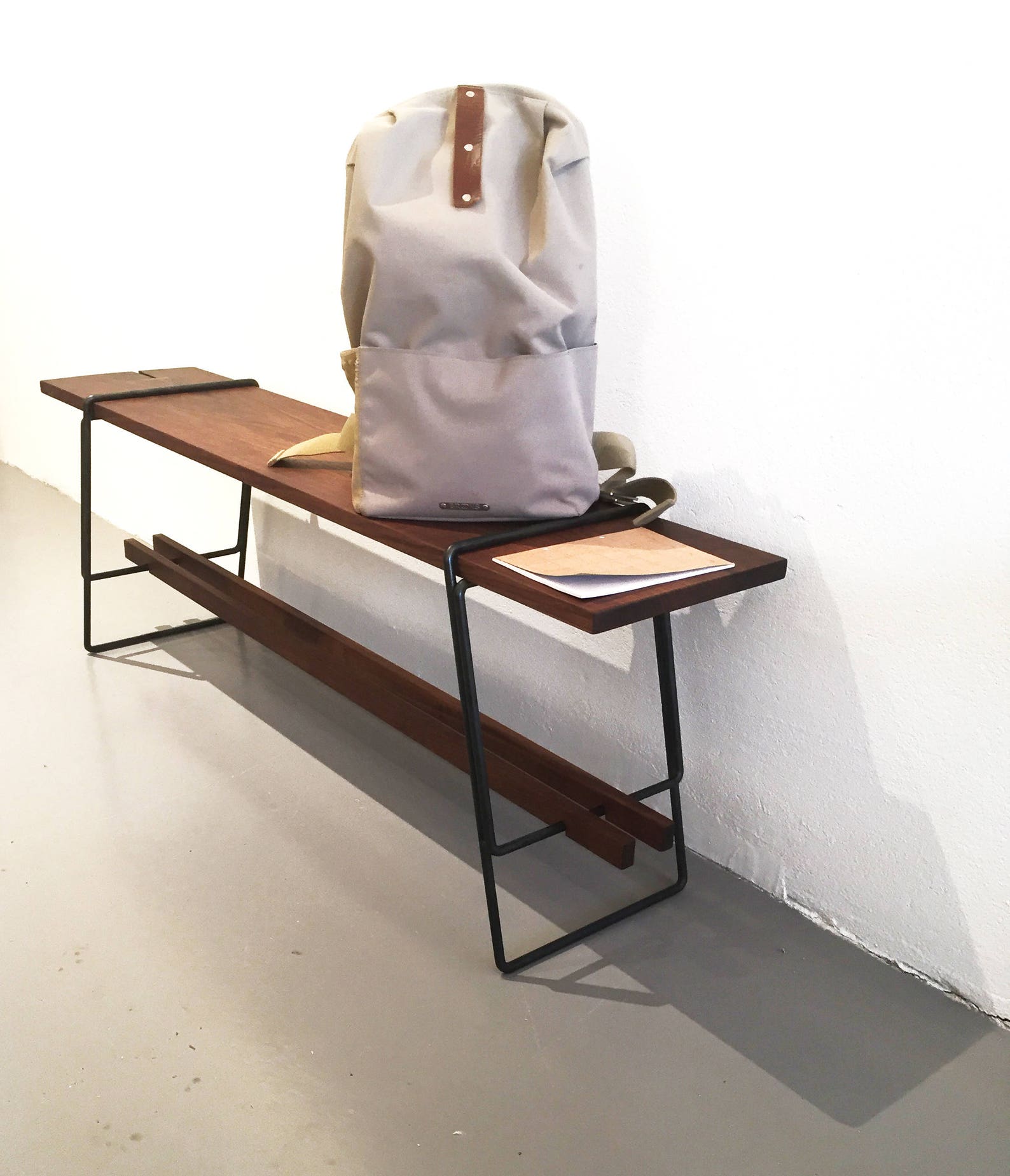 AGUSTAV Bench. Nordic Minimalistic Design Handmade in - Etsy