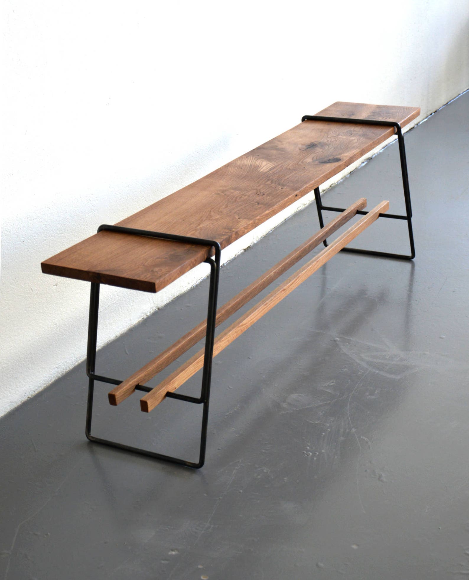 AGUSTAV Bench. Nordic Minimalistic Design Handmade in - Etsy