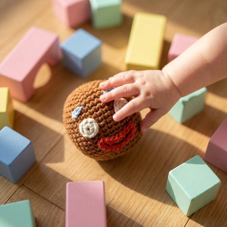 Gingerbread Man Crochet Pattern – Chocolate Orange Cover, Beginner ...